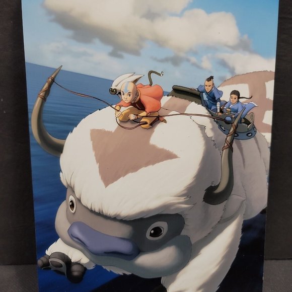 Art | The Last Airbender Riding Appa Anime Wall Photo Art Board Print ...